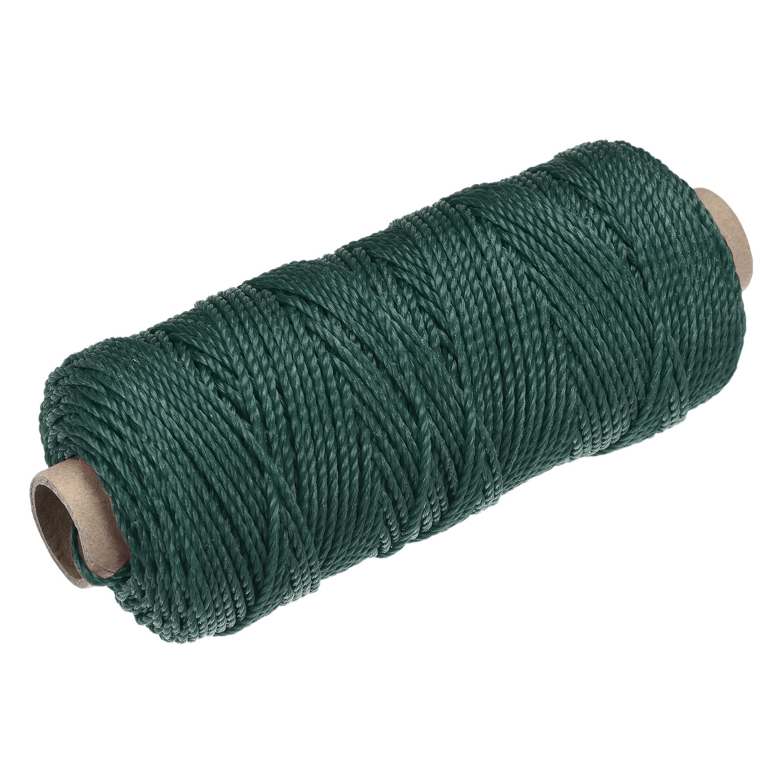 Uxcell Twisted Nylon Mason Line Dark Green 100M/109 Yard 2MM Dia for DIY Projects - Walmart.com