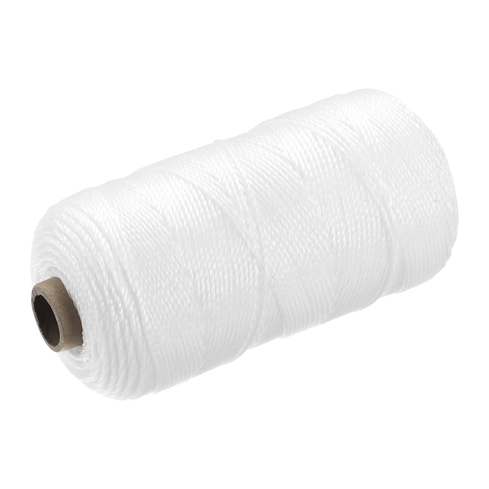 Uxcell Twisted Nylon Mason Line White 300M/328 Yard 1.5MM Dia for DIY ...