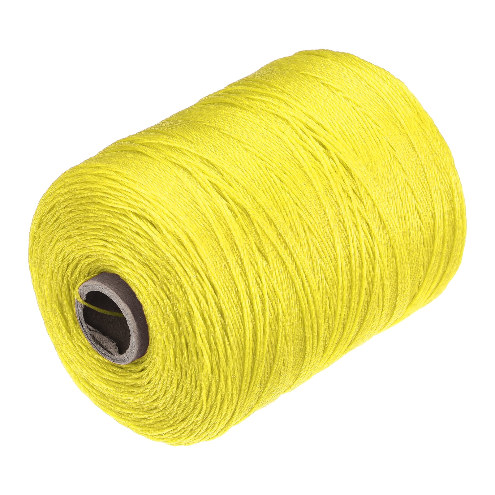 Uxcell Twisted Nylon Mason Line Yellow 600M/656 Yard 1MM Dia for DIY ...