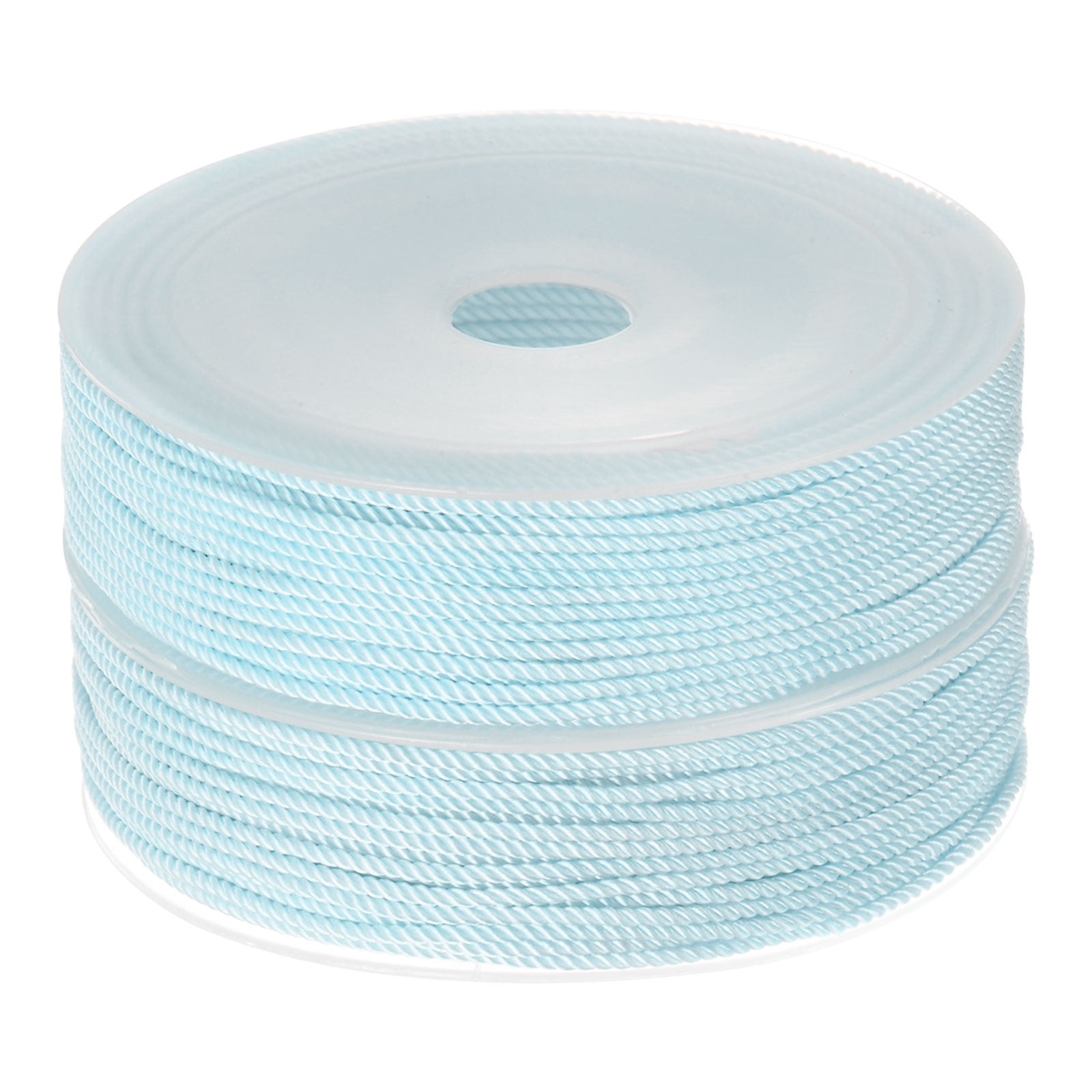 Uxcell Twisted Nylon Twine Thread Beading Cord 1.5mm 20M/65 Feet Extra ...
