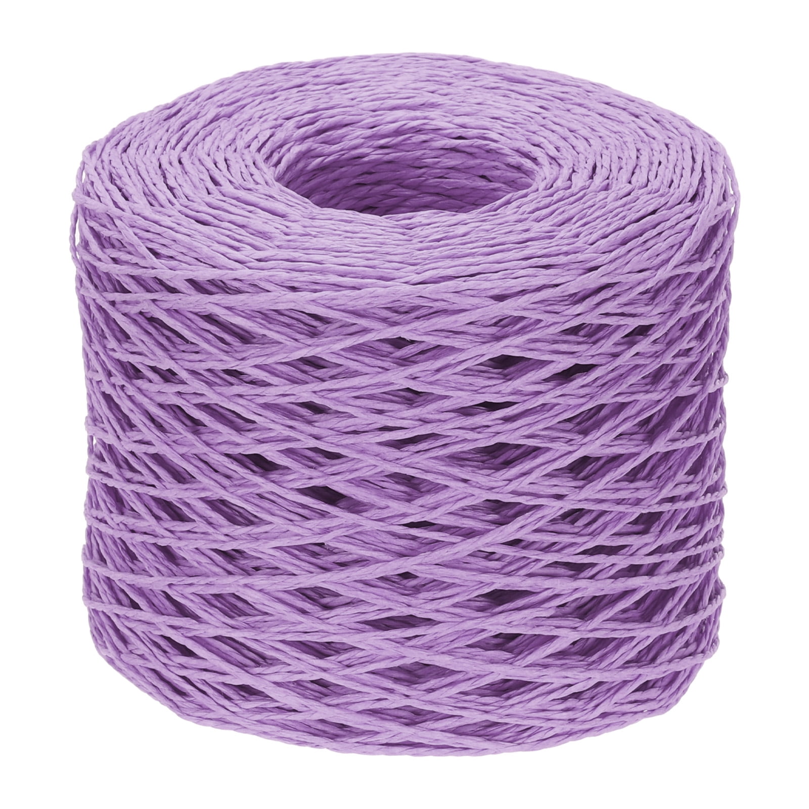 Uxcell Twisted Raffia Paper Rope 600 Feet, Raffia Ribbon Twine String ...