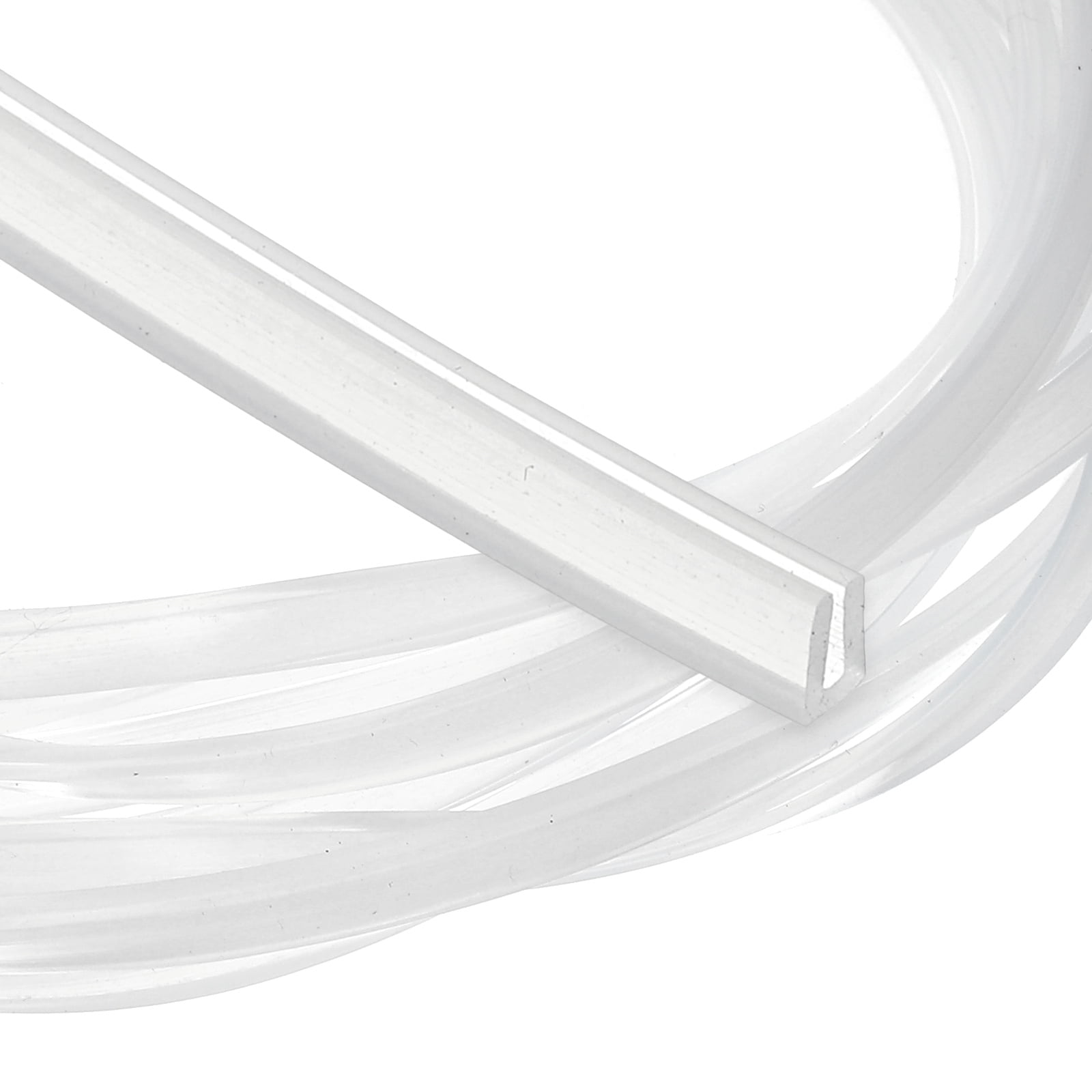 Uxcell U Channel Edging Trim, 13.1 ft Sheet Metal Edge Guard Protector ...