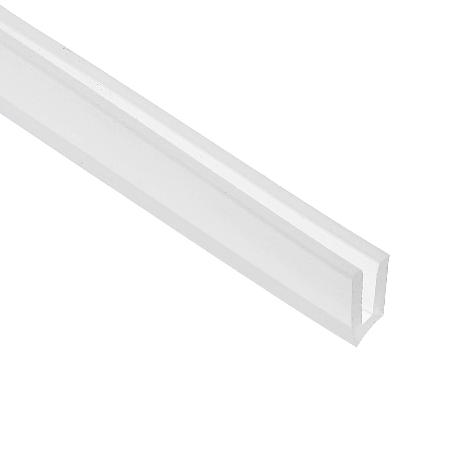 Uxcell U Channel Edging Trim, 13.1 ft Sheet Metal Edge Guard Protector ...