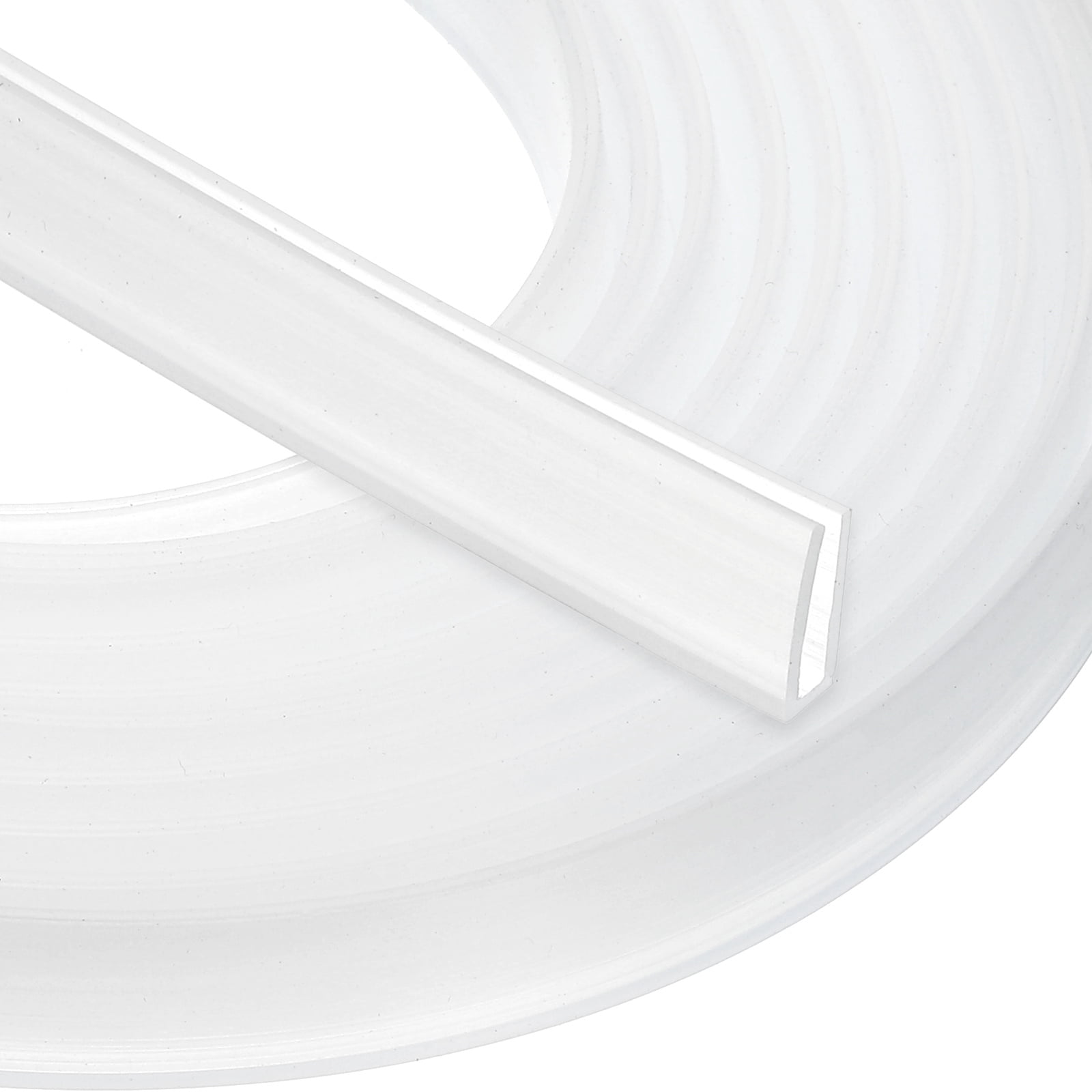 Uxcell U Channel Edging Trim, 13.1 ft Sheet Metal Edge Guard Protector ...