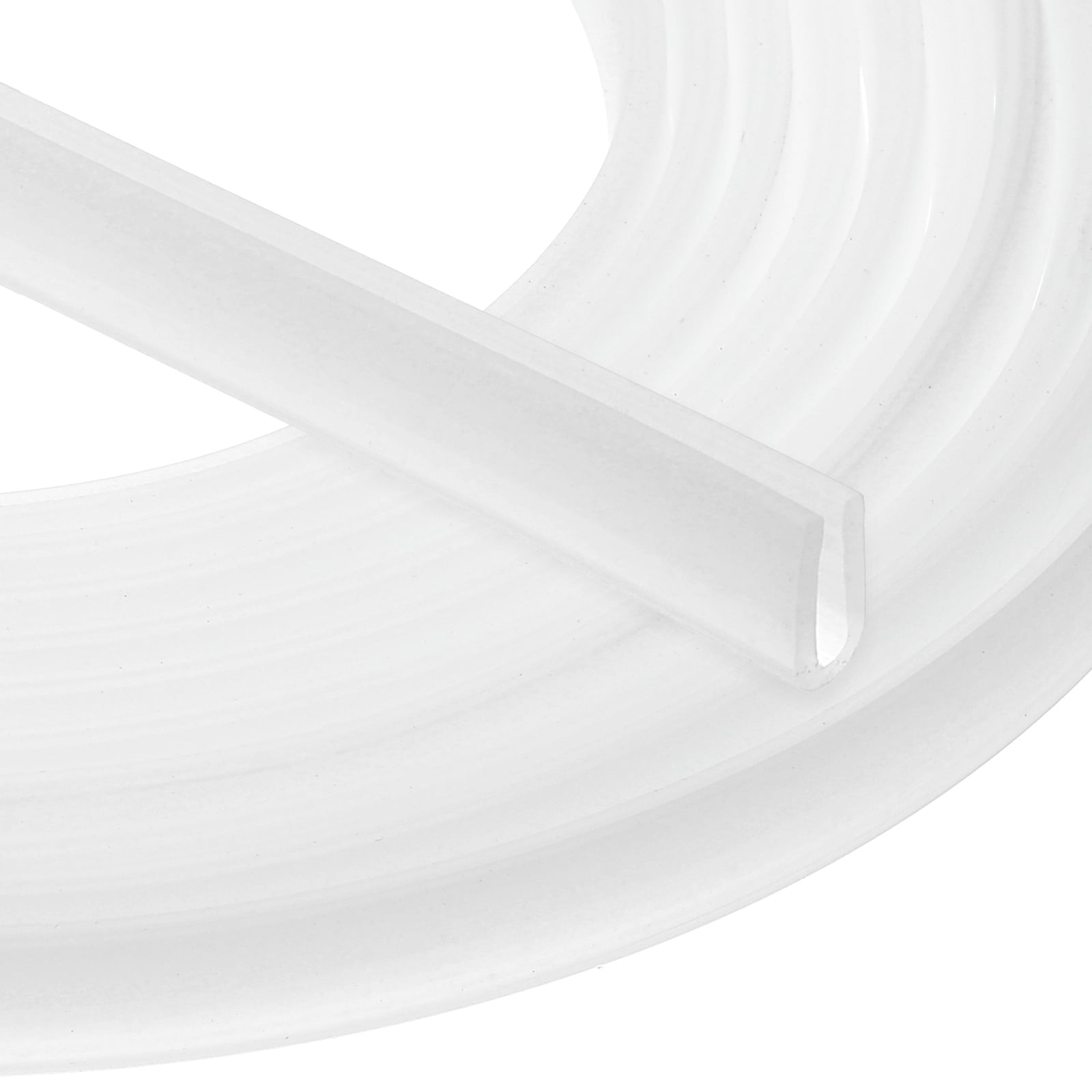 Uxcell U Channel Edging Trim, 13.1 ft Sheet Metal Edge Guard Protector ...