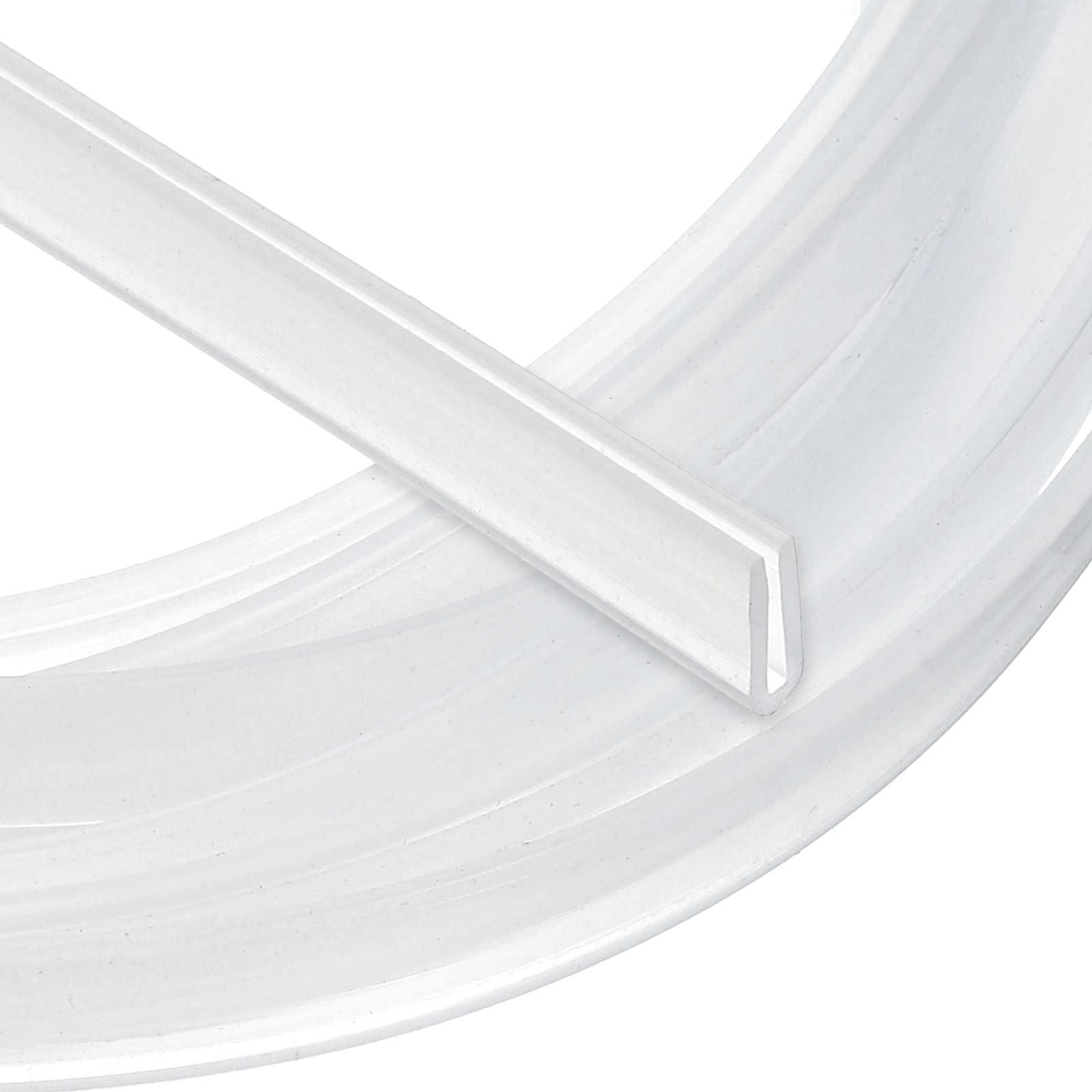 Uxcell U Channel Edging Trim, 13.1 ft Sheet Metal Edge Guard Protector ...