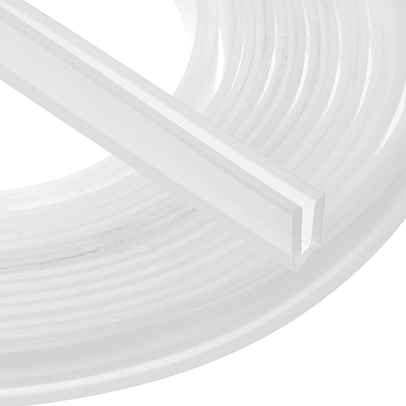 Uxcell U Channel Edging Trim, 26.2 ft Sheet Metal Edge Guard Protector ...
