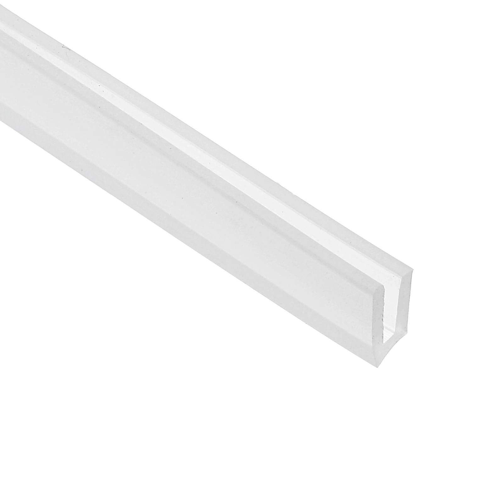 Uxcell U Channel Edging Trim, 26.2 ft Sheet Metal Edge Guard Protector ...