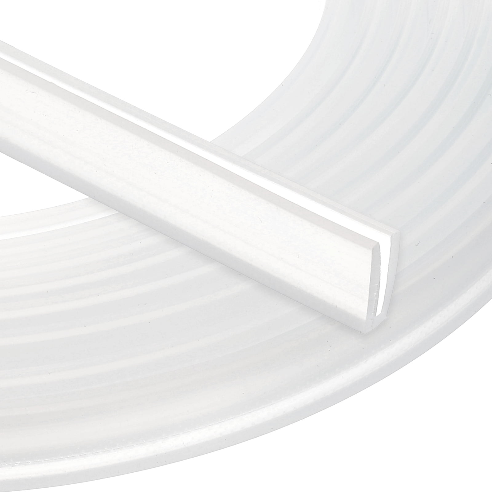 Uxcell U Channel Edging Trim, 26.2 ft Sheet Metal Edge Guard Protector ...