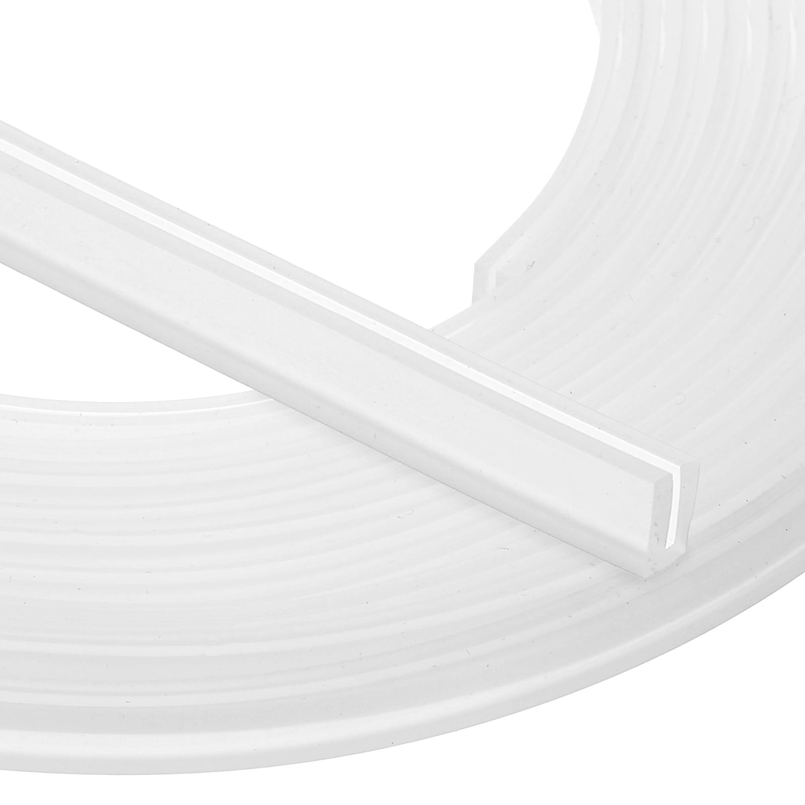 Uxcell U Channel Edging Trim, 26.2 ft Sheet Metal Edge Guard Protector ...