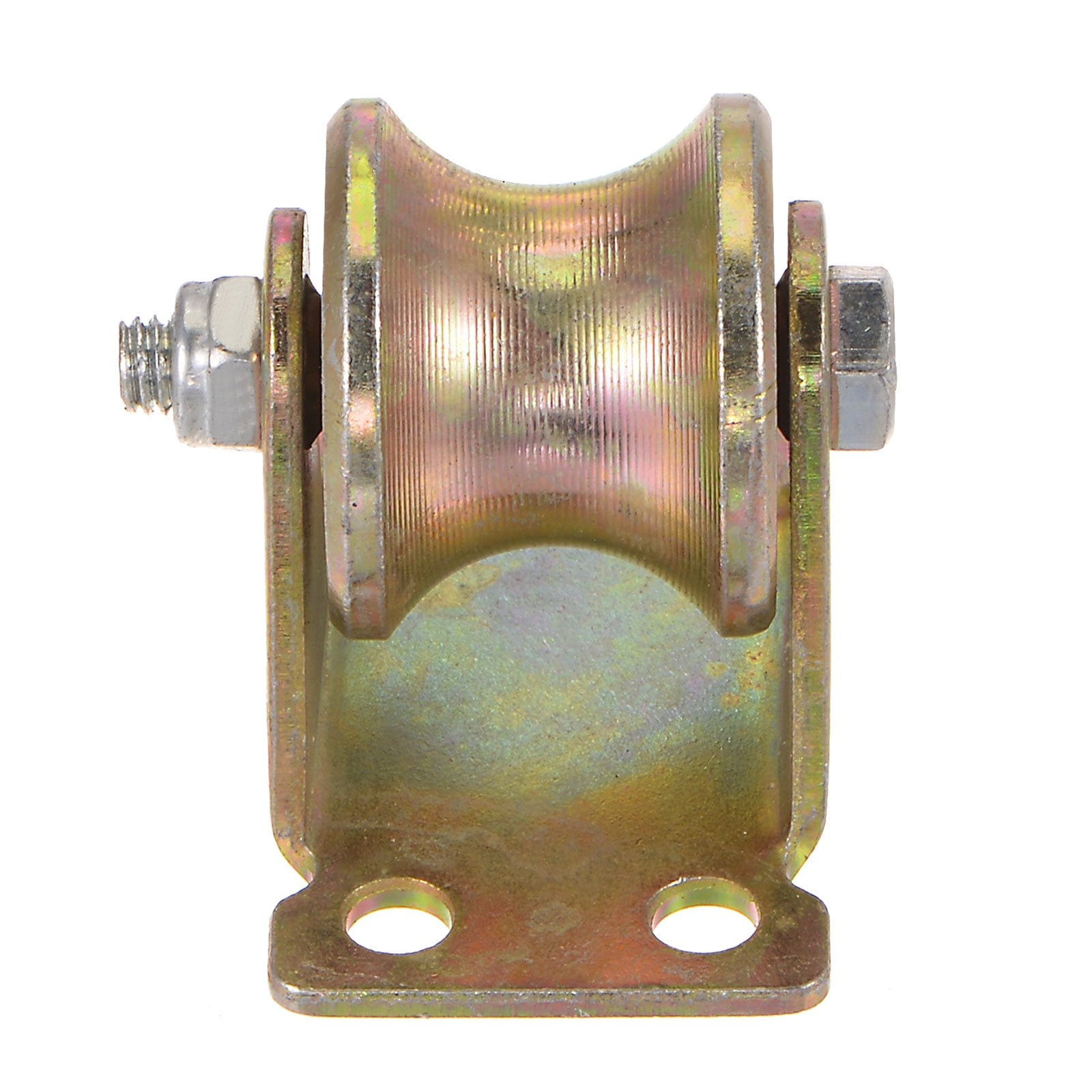 Uxcell U Groove Caster 1.25" U-Shaped Sliding Gate Wheel Load Capacity ...