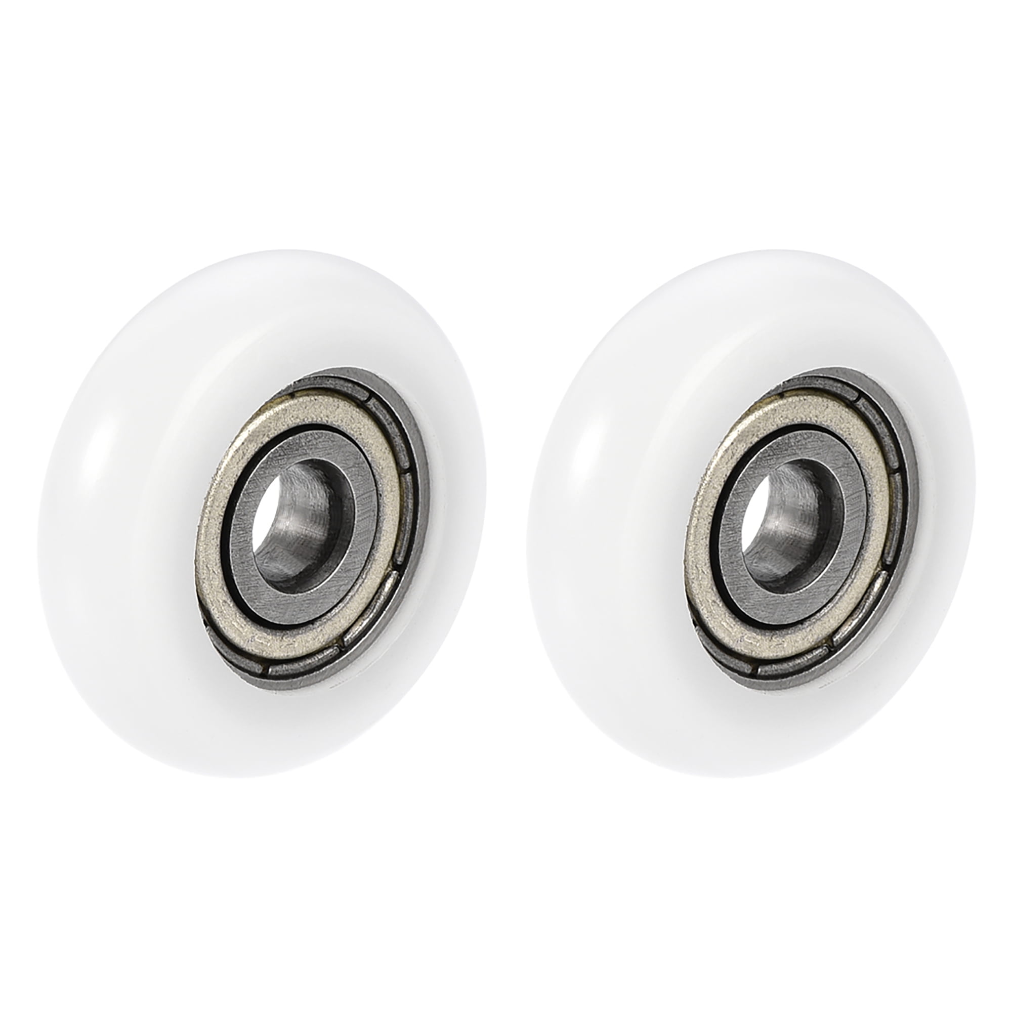 Uxcell U Groove Guide Pulley Rail Ball Bearings 8x30x8.5mm Double Metal ...