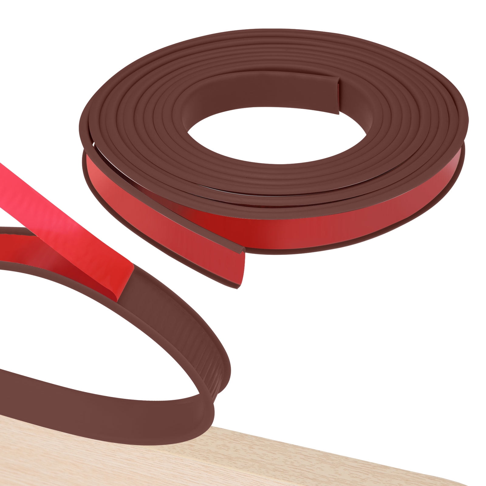 Uxcell U-Shape Edge Banding, 16.4FT x 4/5" TPE Self Adhesive Edging ...