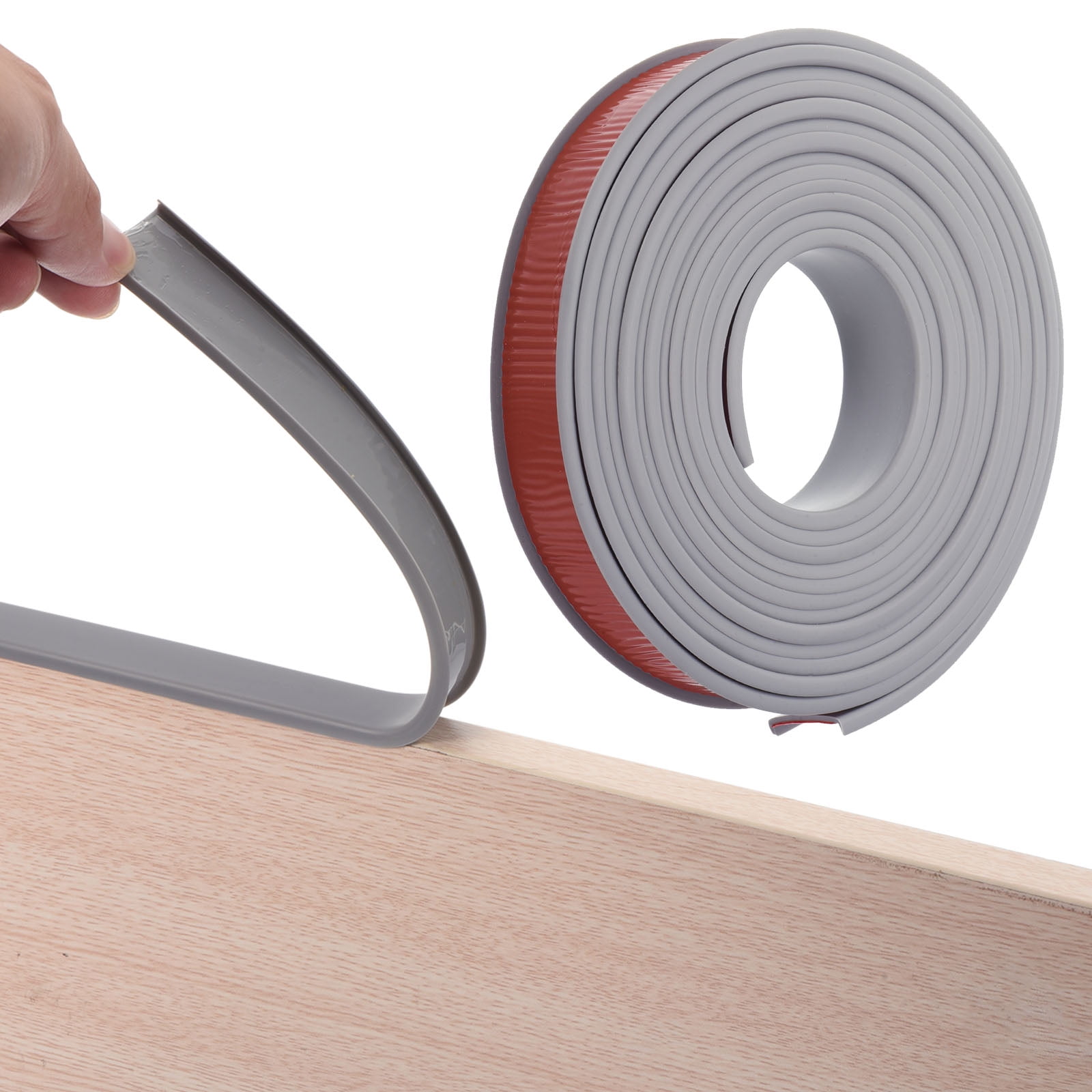 Uxcell U-Shape Edge Banding, 16.4ft Self-Adhesive Edge Banding Trim for ...