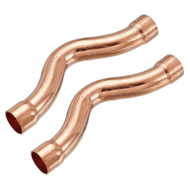 Uxcell U Shape Elbow 180 Degree Copper Pipe Fitting Sweat Welding ...