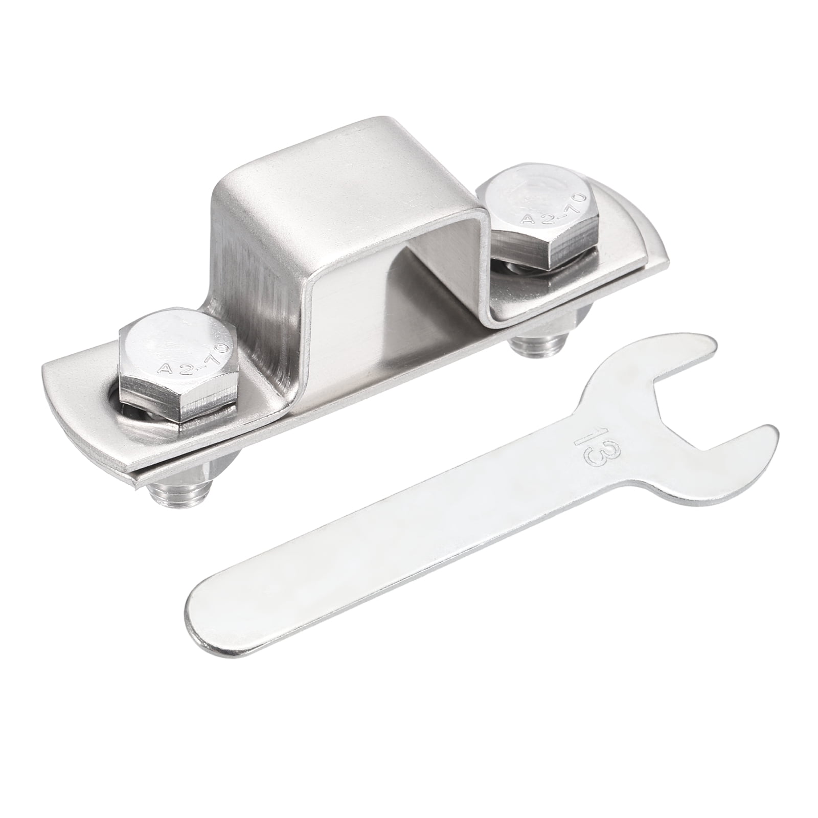 Uxcell U Shape Square Tube Clamp, 25x25mm U Shaped Bracket 304 ...