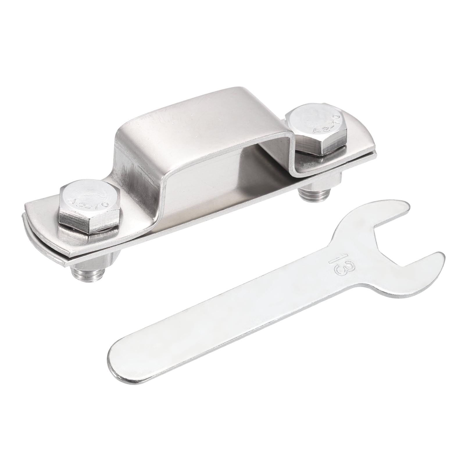 Uxcell U Shape Square Tube Clamp, 30x15mm U Shaped Bracket 304 ...