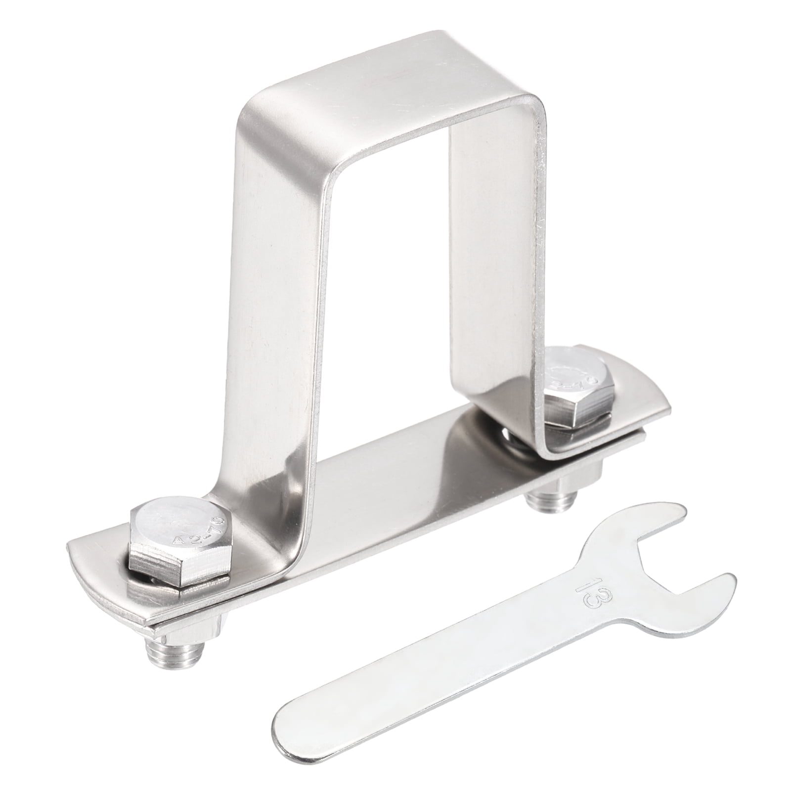 Uxcell U Shape Square Tube Clamp, 30x60mm U Shaped Bracket 304 ...