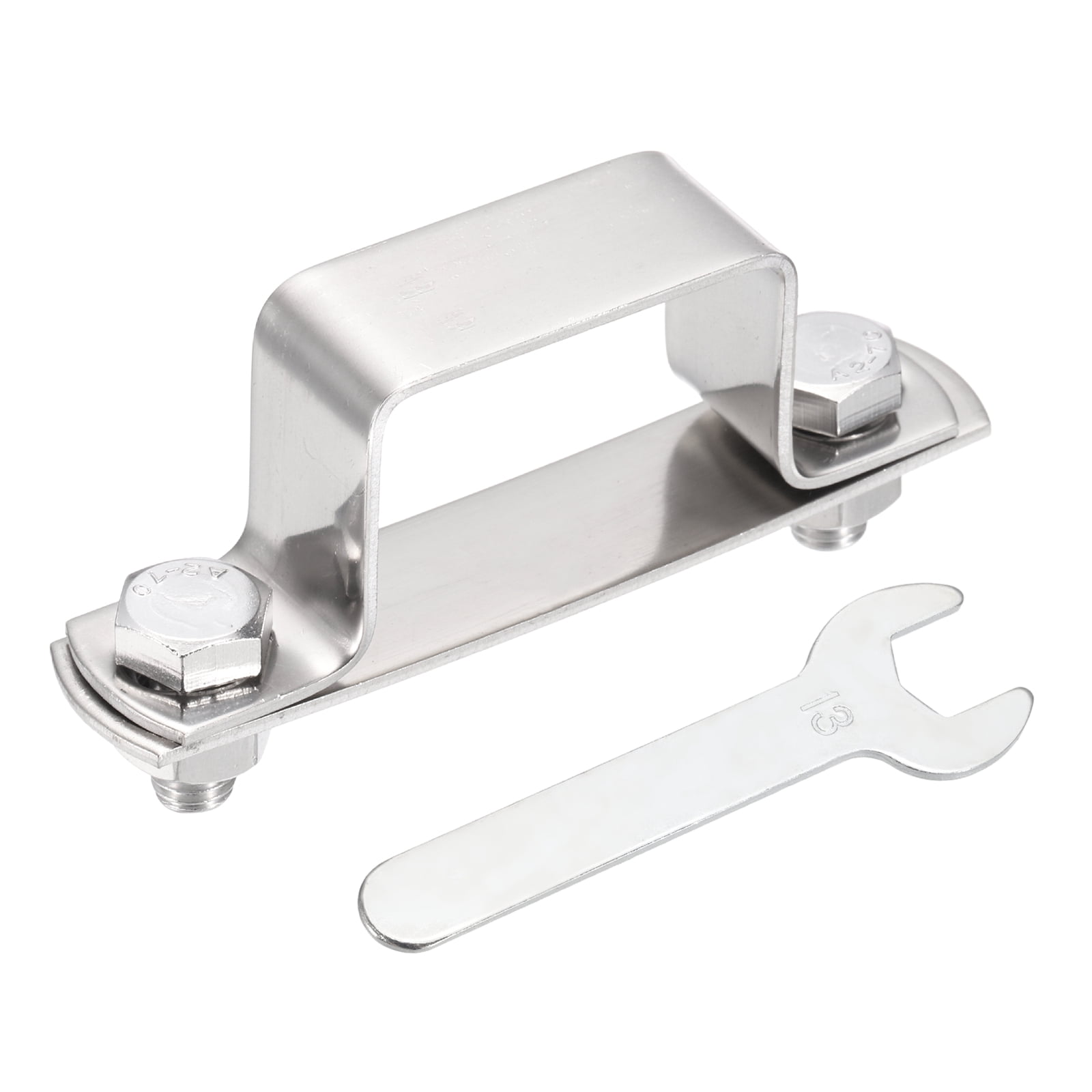 Uxcell U Shape Square Tube Clamp, 40x30mm U Shaped Bracket 304 ...