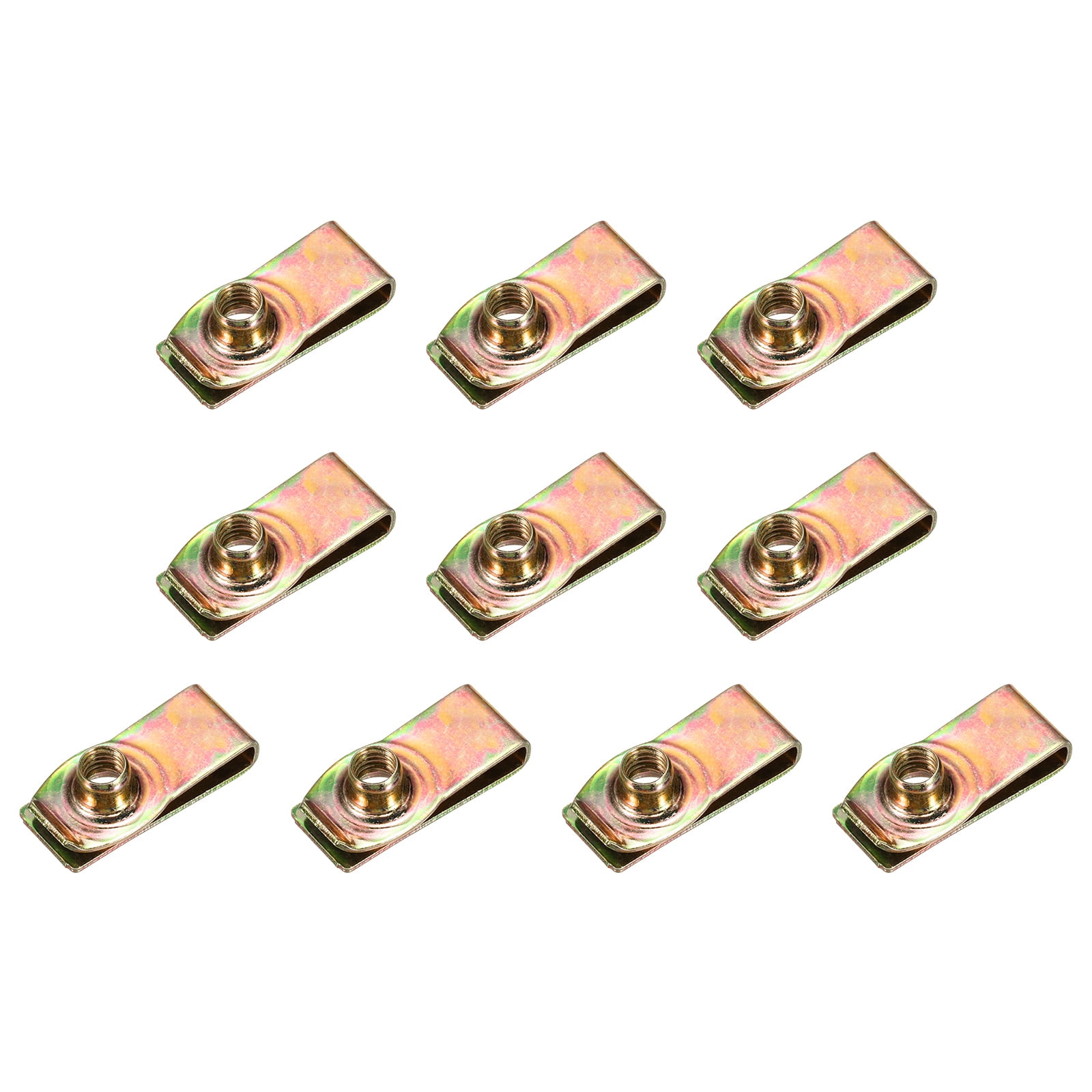 Uxcell U-Style Clip-On Nut, Regular Extruded U-Nut U-Type Fasteners ...