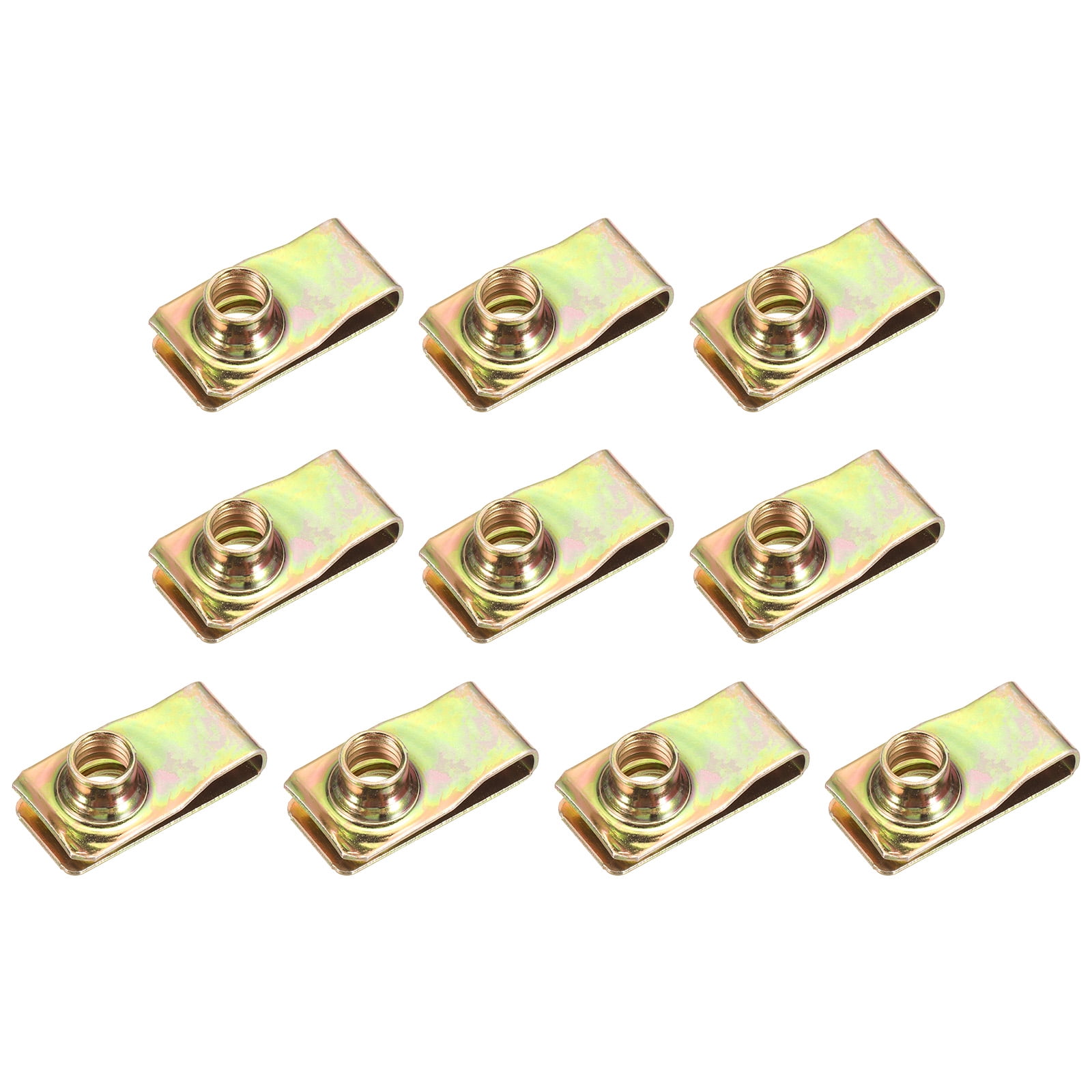 Uxcell U-Style Clip-On Nut, Regular Extruded U-Nut U-Type Fasteners ...