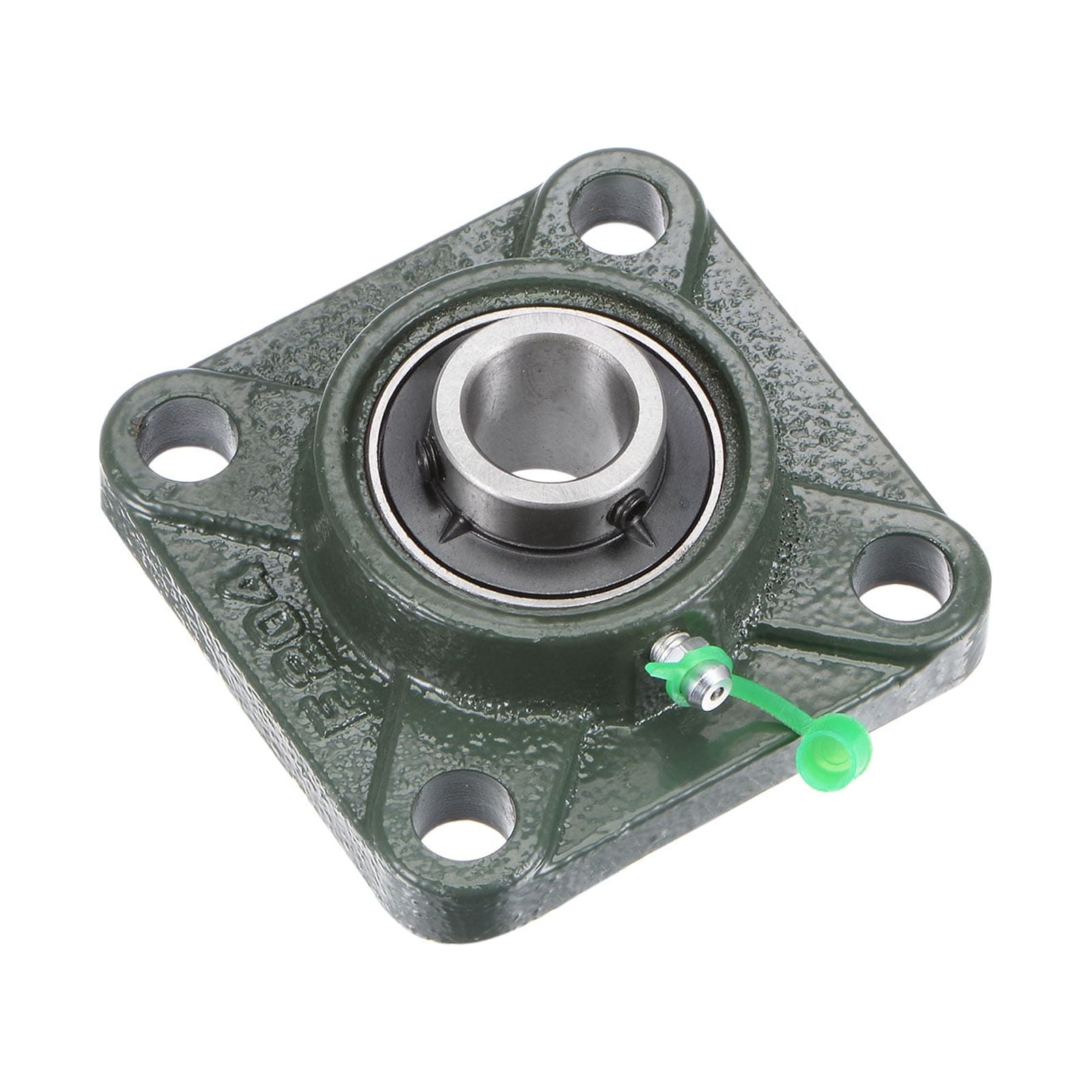 Uxcell UCF204 Flange Block Bearings 20mm Bore Cast Iron Bearing Unit ...