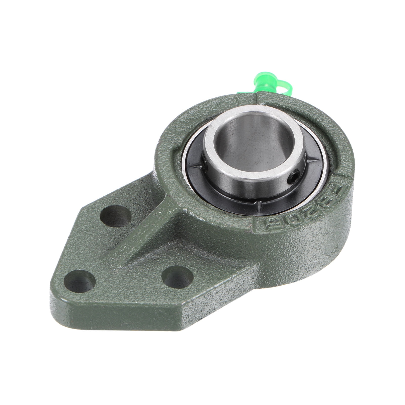 Uxcell UCFB205 Hanger Bearing Unit 25mm Bore Cast Iron Bearing Unit Set Screw Lock - Walmart.com