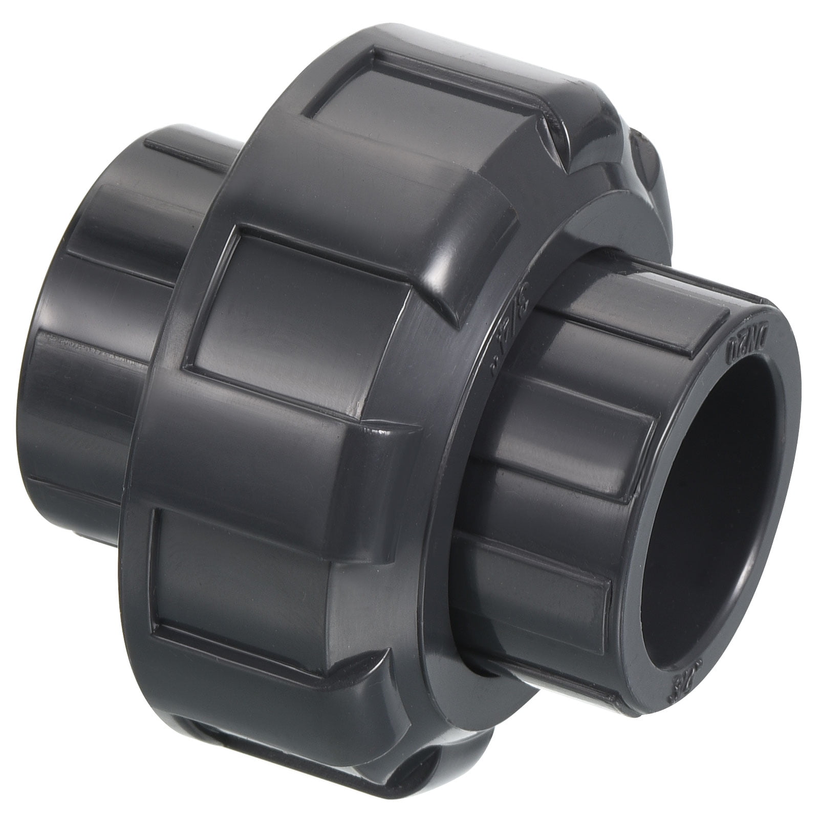 Uxcell UPVC Pipe Fitting 3/4" Socket Straight Joint Union Connector ...