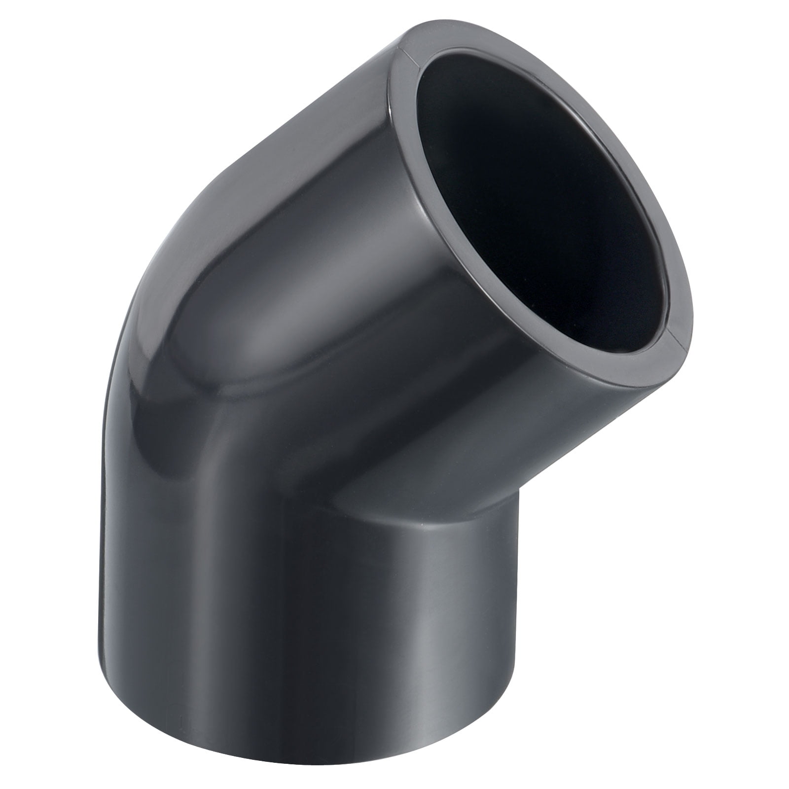 Uxcell UPVC Pipe Fitting 45 Degree Elbow Pipe Adapter 32mm 1" Slip ...