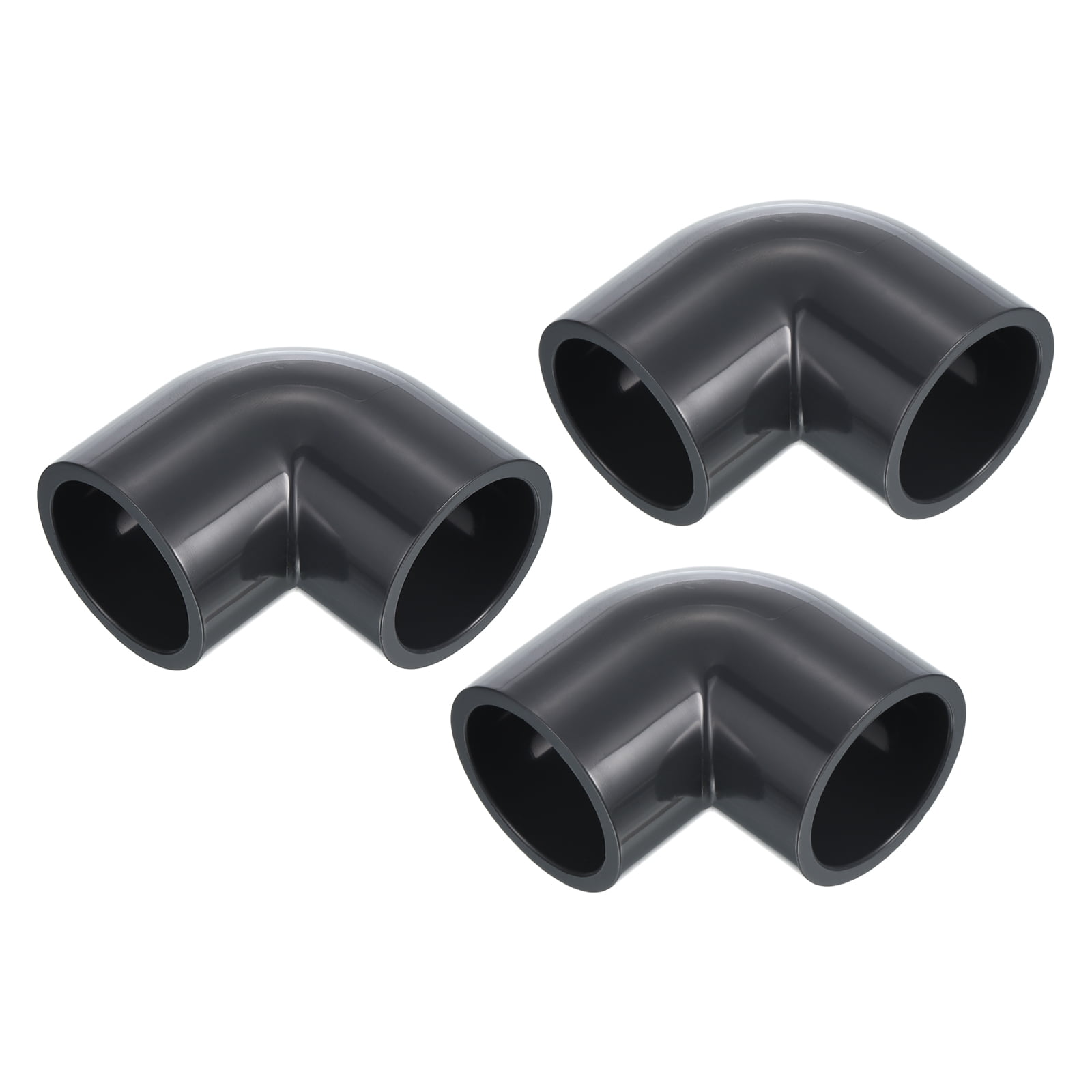 Uxcell UPVC Pipe Fitting Elbow 32mm Socket 90 Degree Adapter Connector ...