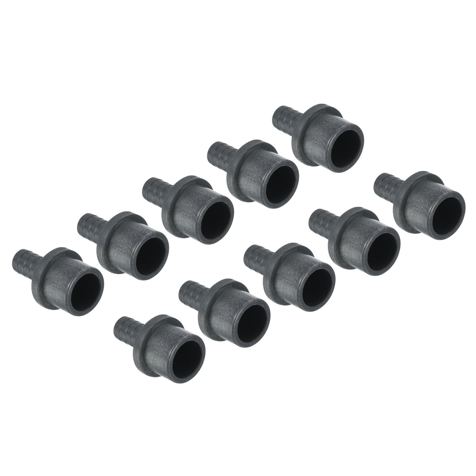 Uxcell UPVC Reducer Pipe Fitting 25x13mm, 10 Pack Straight Coupling ...