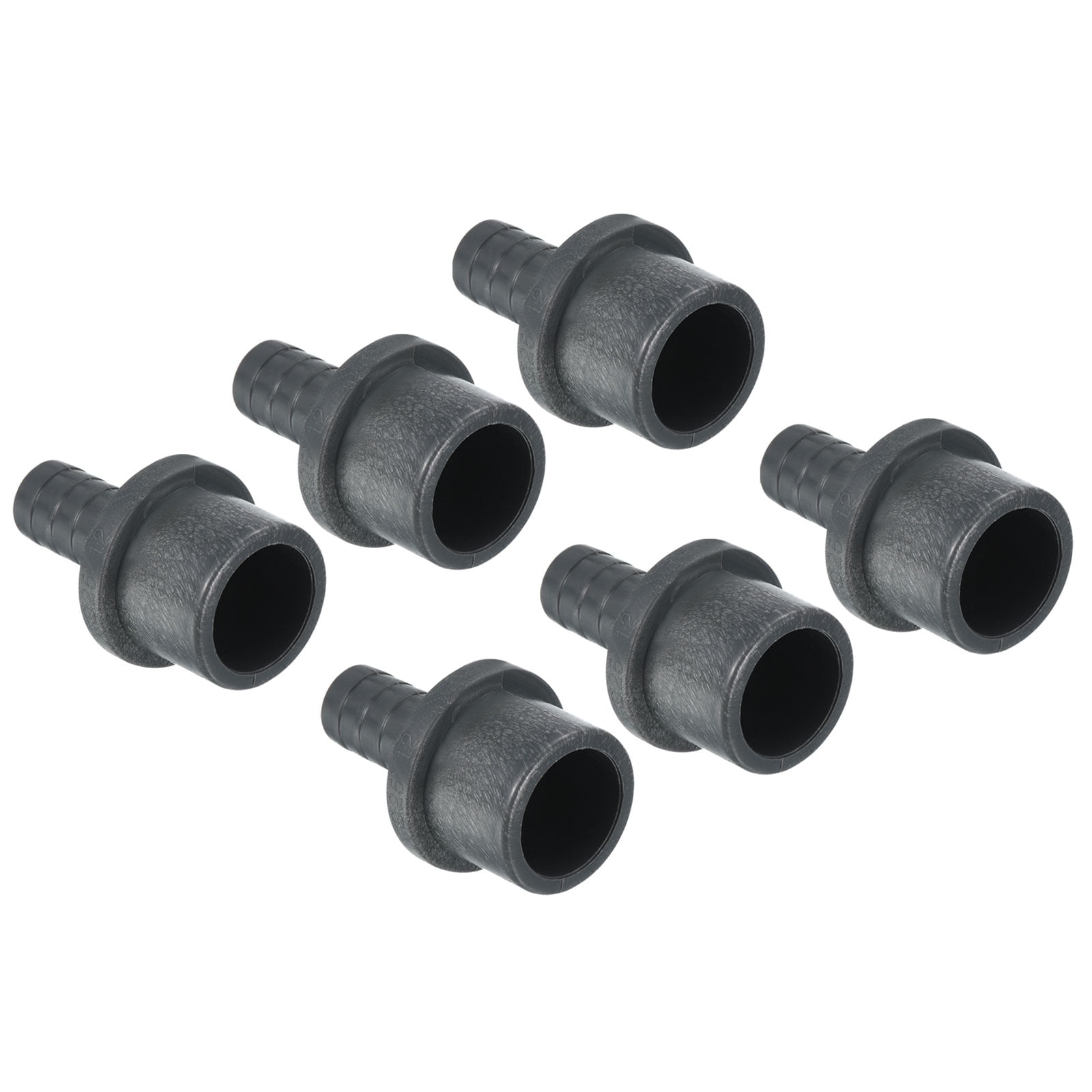 Uxcell Reducer Pipe Fitting 25x13mm, 6 Pack Straight Coupling Connector ...