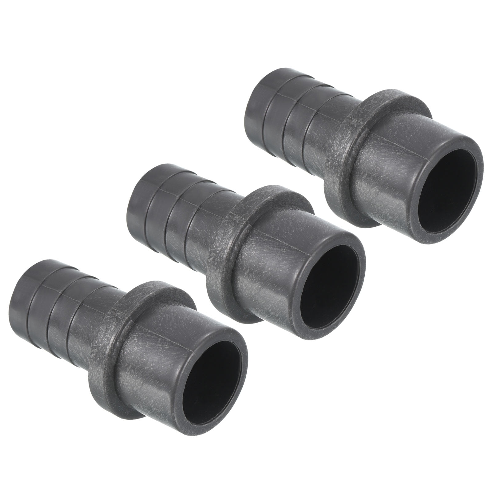 Uxcell UPVC Reducer Pipe Fitting 25x20mm, 3 Pack Straight Coupling ...