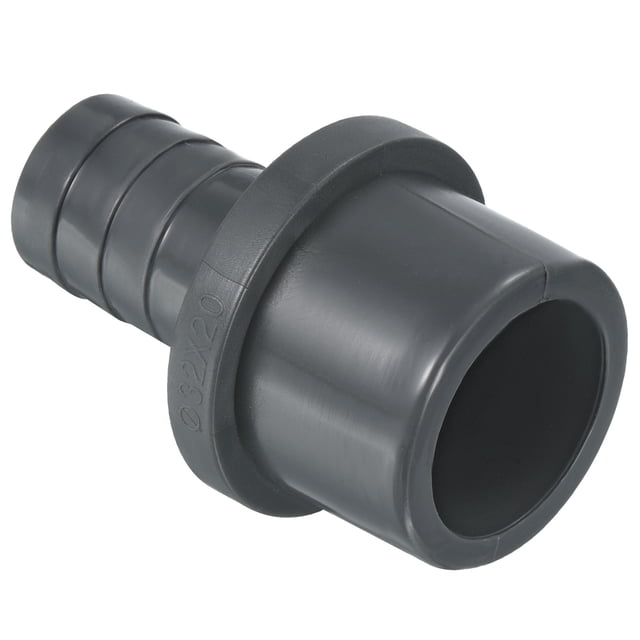 Uxcell UPVC Reducer Pipe Fitting 32x20mm, 1 Pack Straight Coupling ...