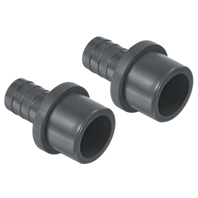 Uxcell UPVC Reducer Pipe Fitting 32x20mm, 2 Pack Straight Coupling ...