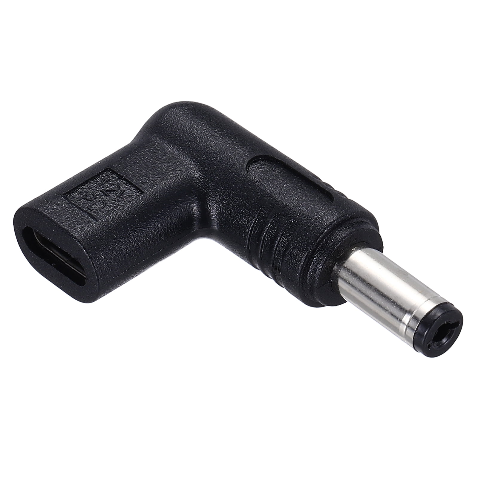 Uxcell USB 3.1 Type-C Female to DC Male Adapter, 12V Type C to DC5521 5 ...