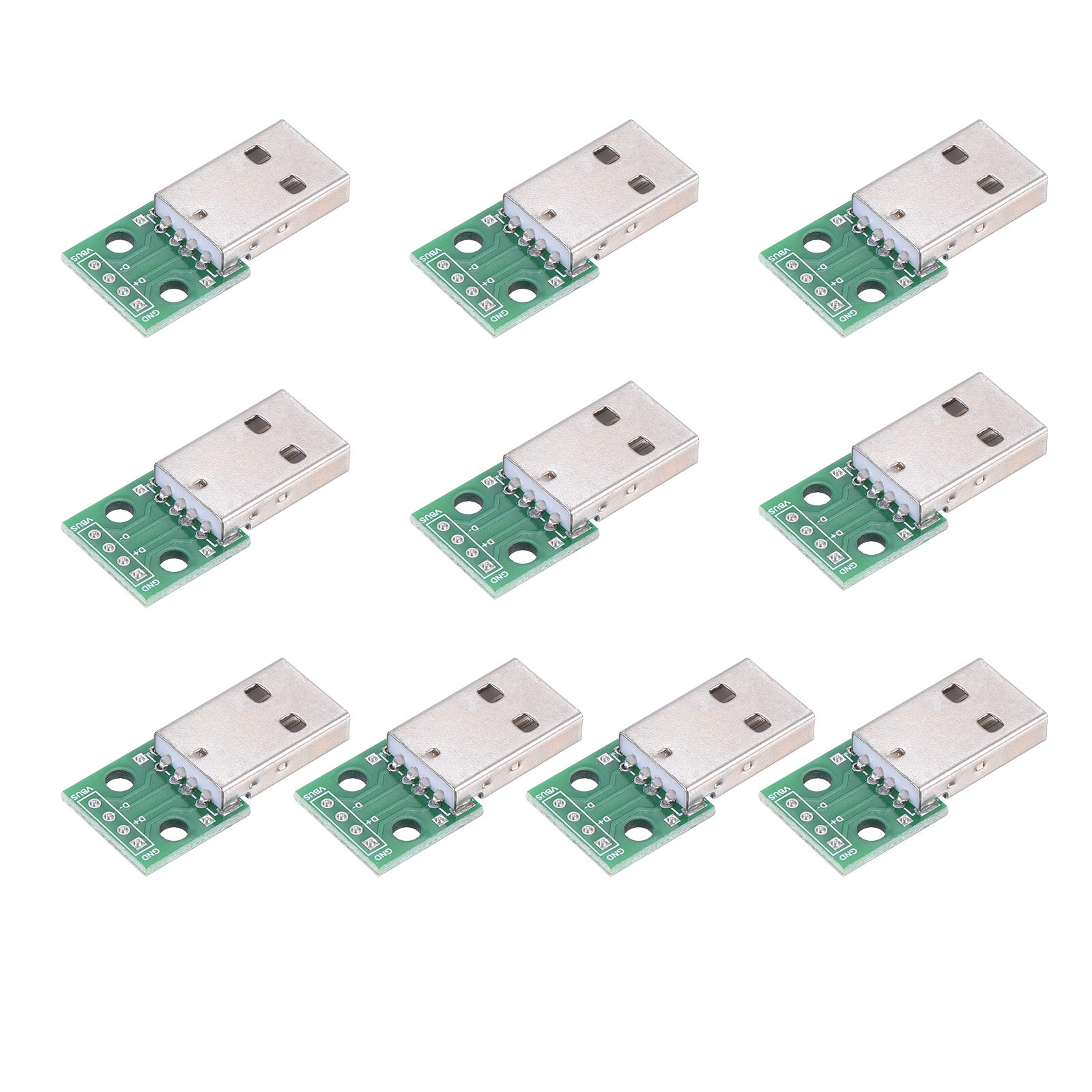 Uxcell USB Break Out Board Mini USB to DIP Adapter Board 1.24"x0.6"x0 ...