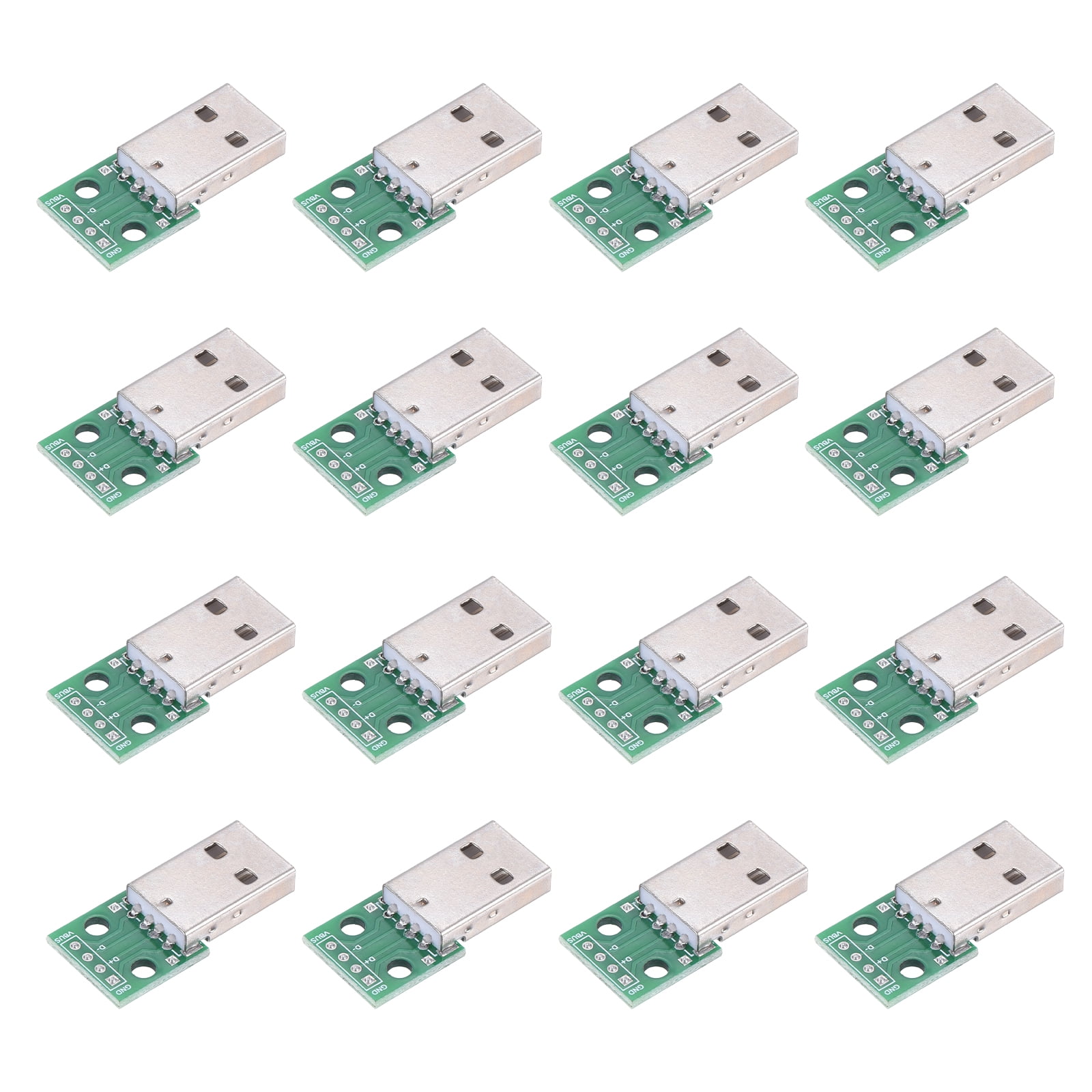 Uxcell USB Break Out Board Mini USB to DIP Adapter Board 1.24"x0.6"x0 ...