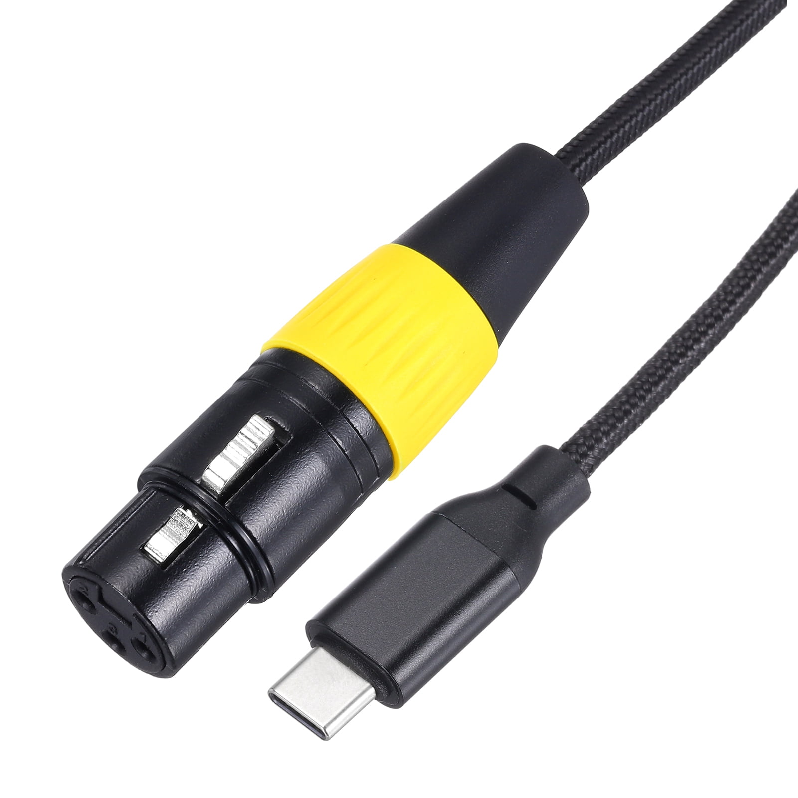 Uxcell USB C to XLR Female Microphone Cable, Type-C to XLR Female Cord ...
