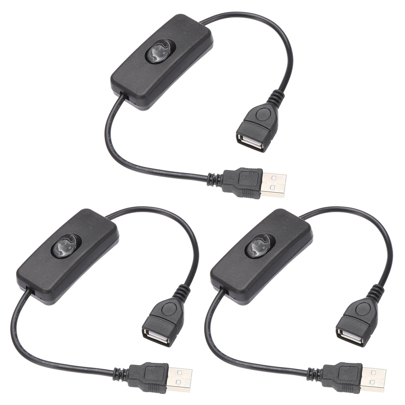 Uxcell USB Cable with ON/Off Toggle Switch, Uxcell USB Male to Female ...