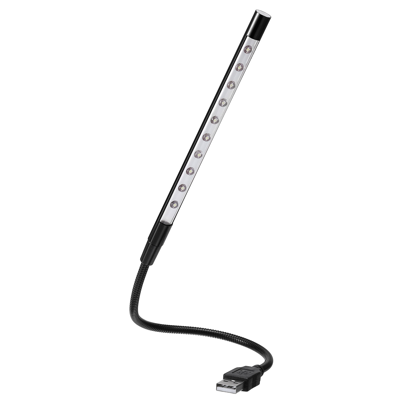 Uxcell USB LED Lights, 10 Lamp Beads LED Light Flexible Stick Long ...