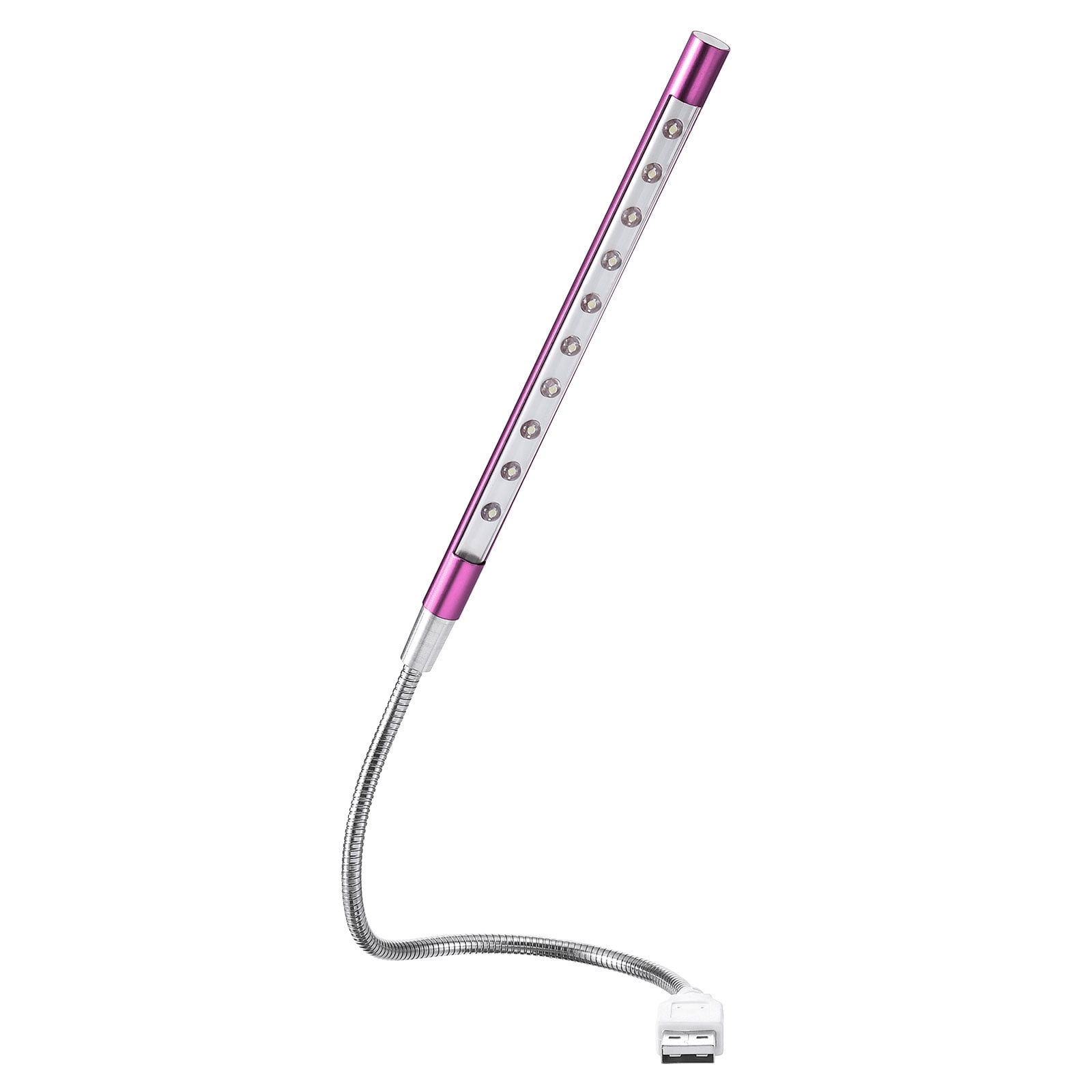 Uxcell USB LED Lights, 10 Lamp Beads LED Light Flexible Stick Long ...