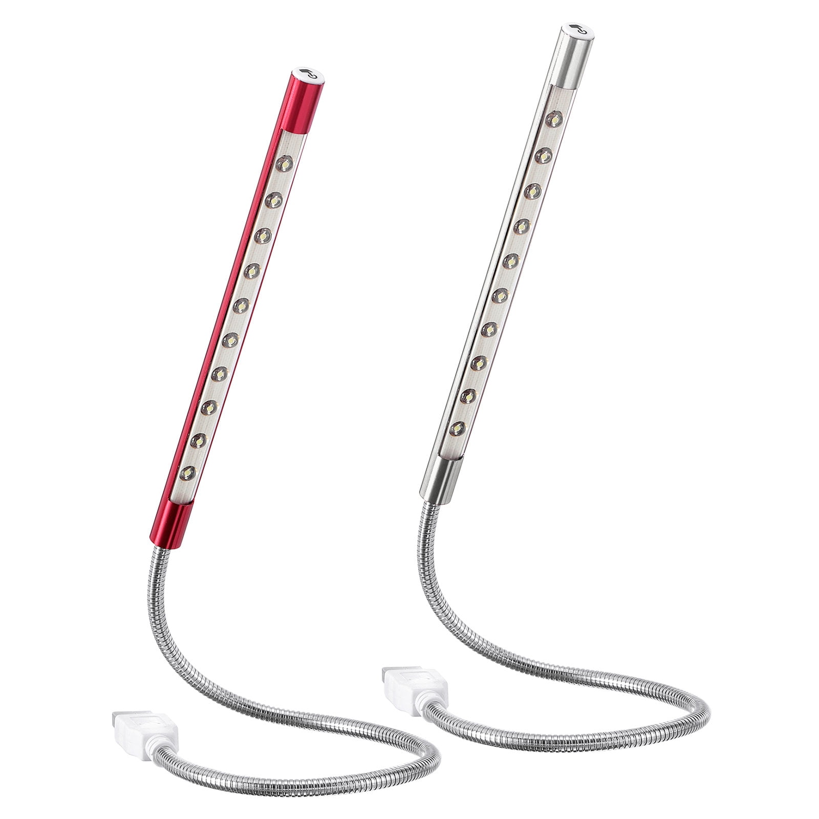 Uxcell USB LED Lights, 2Pcs 10 Lamp Beads LED Light Touch Control ...