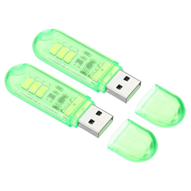 Uxcell USB Night Light Portable Plug in LED Light Stick with 3 Lamp ...
