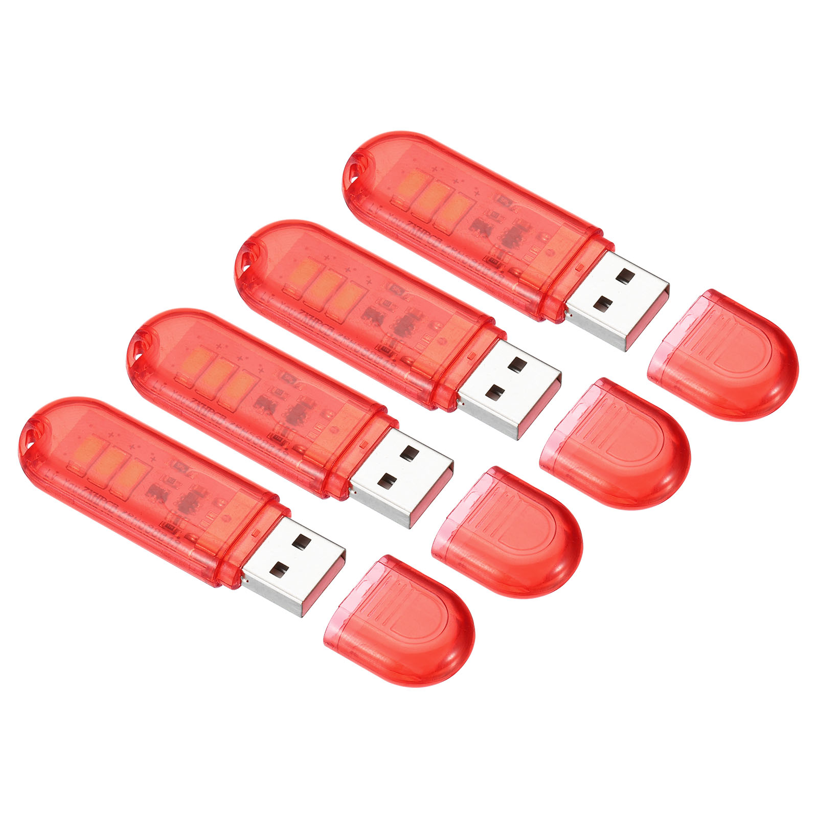 Uxcell USB Night Light Portable Plug in LED Light Stick with 3 Lamp ...