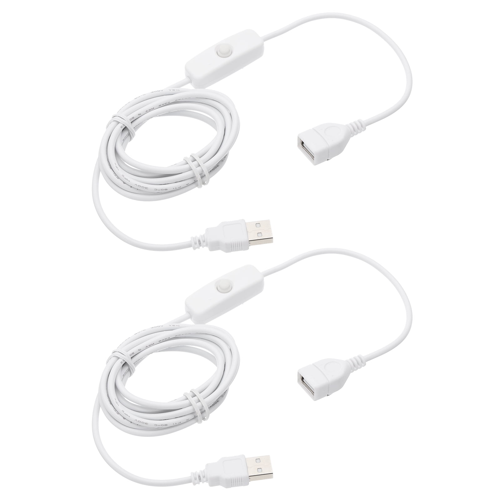 Uxcell USB Switch Extension Cable with Switch, Inline Button Switch ...