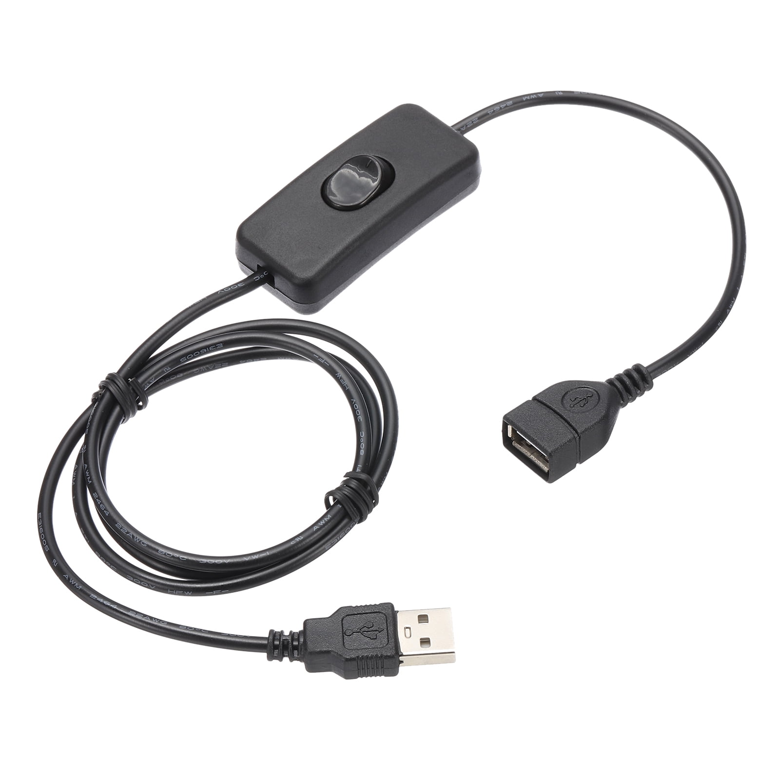 Uxcell USB Switch Extension Cable with on OFF Switch, Inline Toggle ...
