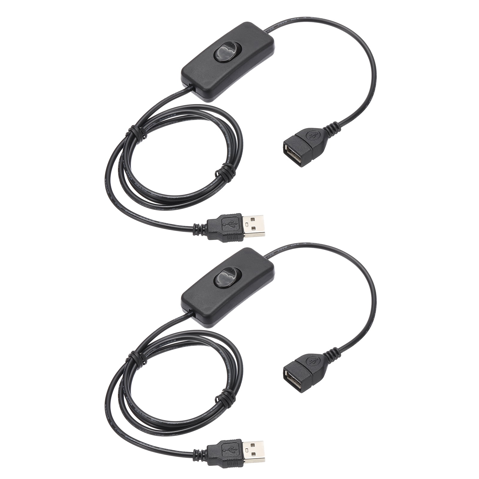 Uxcell USB Switch Extension Cable with on OFF Switch, Inline Toggle ...