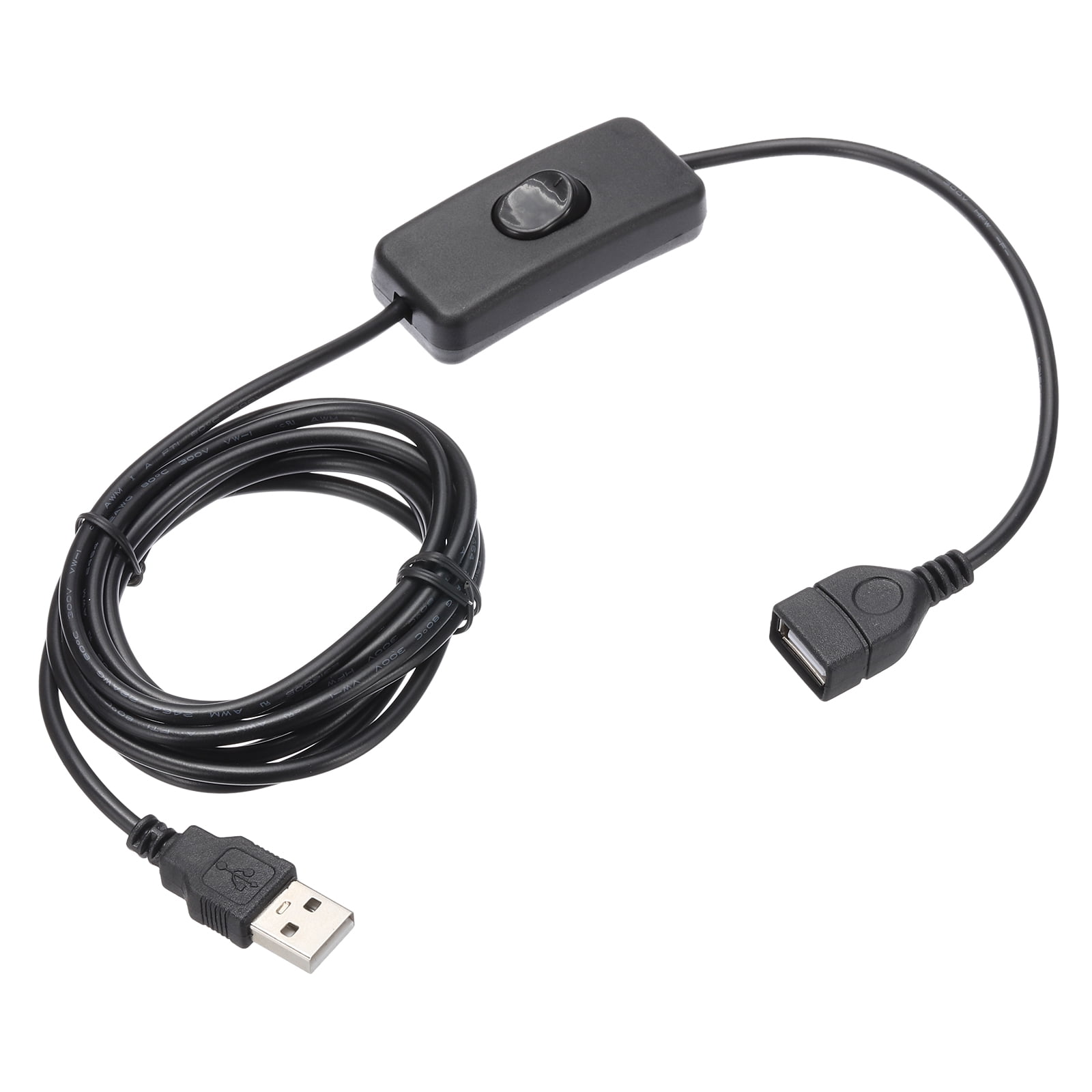 Uxcell USB Switch Extension Cable with on OFF Switch, Inline Toggle ...