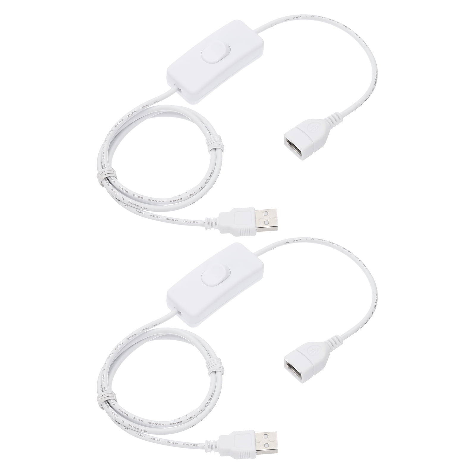 Uxcell USB Switch Extension Cable with on OFF Switch, Inline Toggle ...